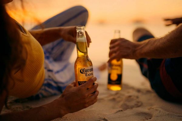 Corona promotion between six and eight this evening @ Paris Texas Bar
